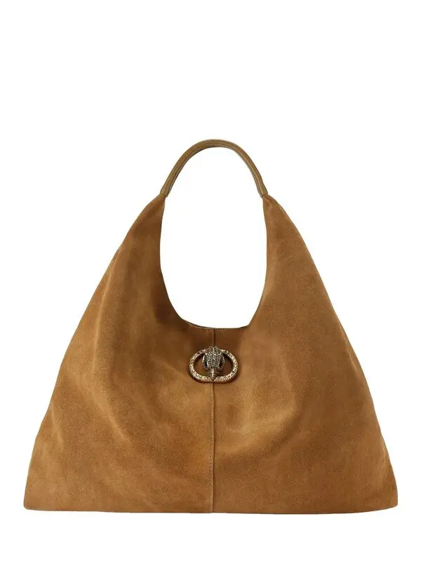 Kurt Geiger Large Chelsea Hobo Bag - Light/pastel Brown