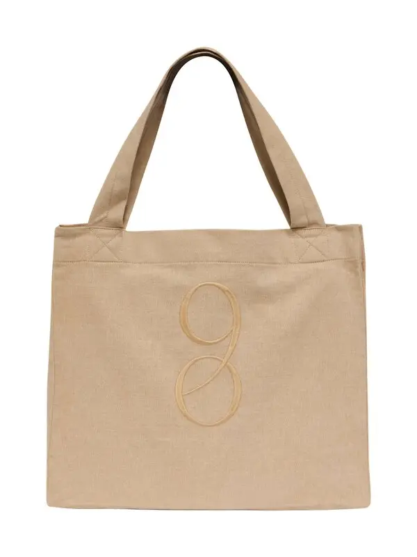 NINETY PERCENT Organic Cotton Tote Bag - Clay