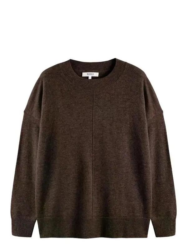 Chinti & Parker Round-neck Jumper - Brown