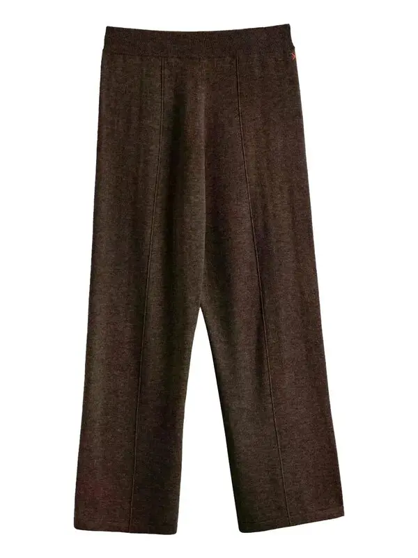 Chinti & Parker Wool Blend Wide-leg Trousers - Brown