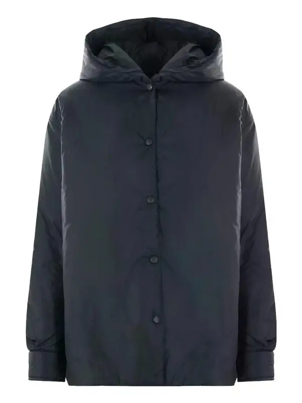 Aspesi Hooded Padded Jacket - Blue