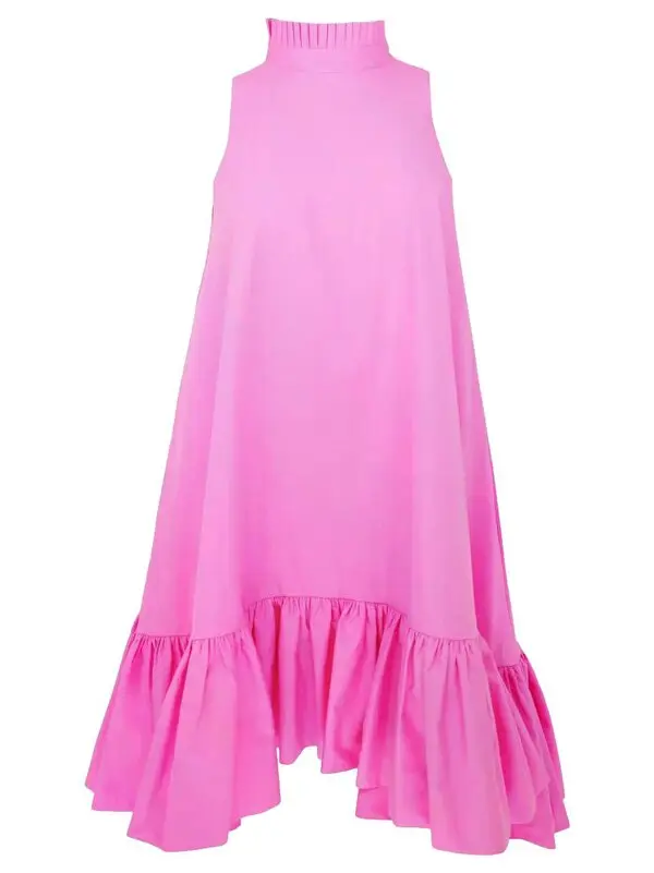 Azeeza Alcott Halterneck Mini Dress - Pink