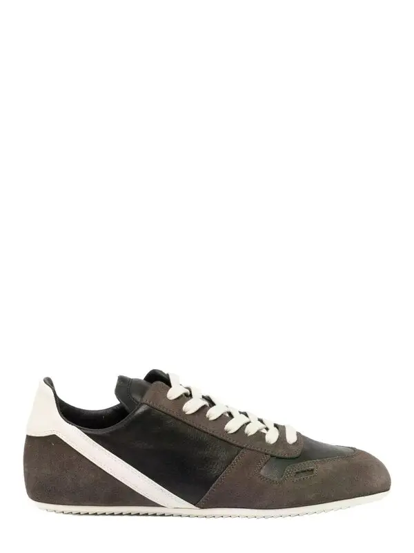 Rick Owens Minimal Low Top Sneakers - Brown