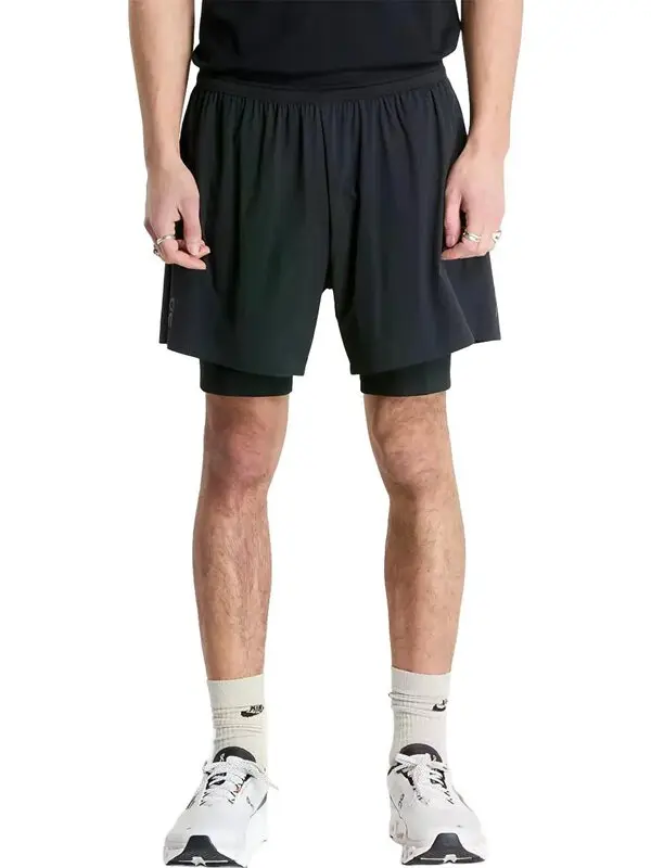 On Power Running Shorts - Black
