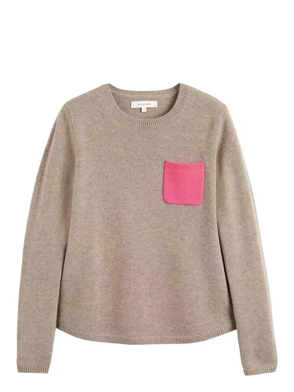Chinti & Parker Wool Blend Sweater - Neutrals
