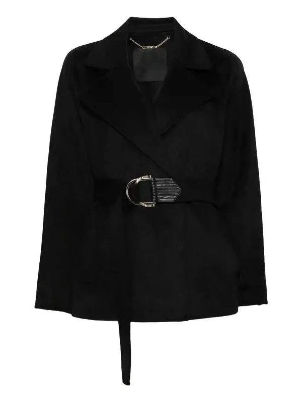 Liu Jo Belted Jacket - Black