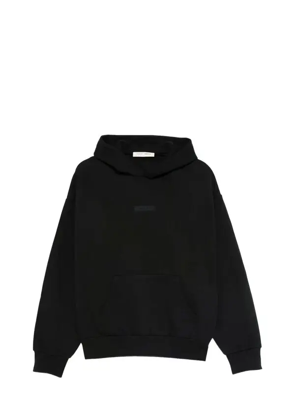 Fear Of God Logo-detail Hoodie - Black