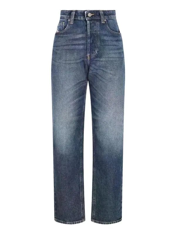 DIESEL 1988 Stone-washed Jeans - Blue