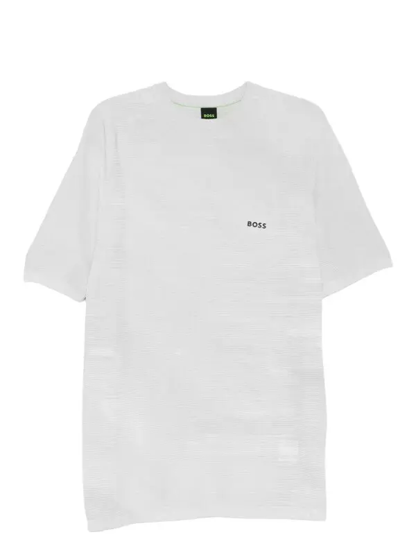 BOSS Logo-printed T-shirt - Grey