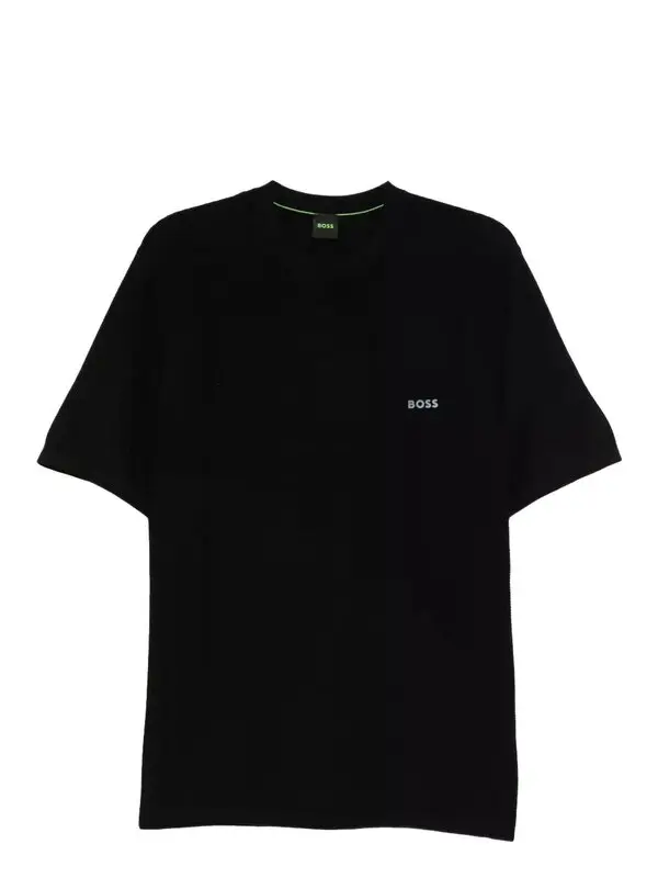 BOSS Logo-printed T-shirt - Black