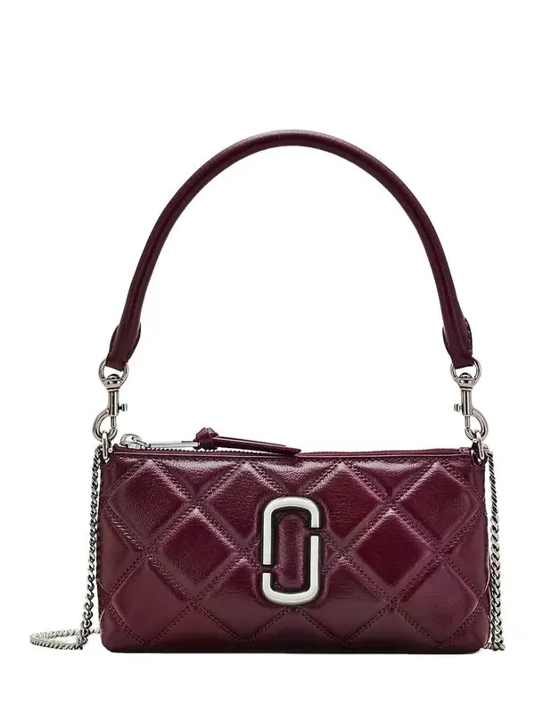 Marc Jacobs The Quilted Top-handle Mini Bag - Red