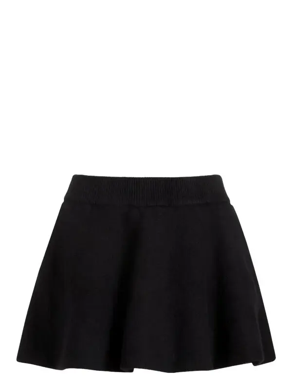 Patou A-line Mini Skirt - Black