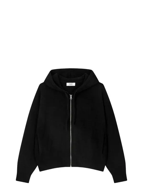 STUDIO TOMBOY Zip-up Hoodie - Black