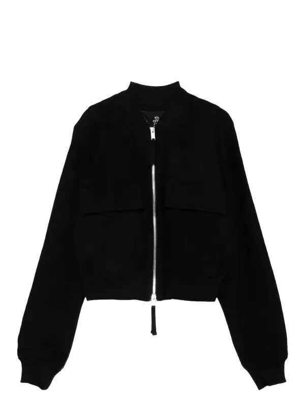 THOM KROM Zip-front Jacket - Black