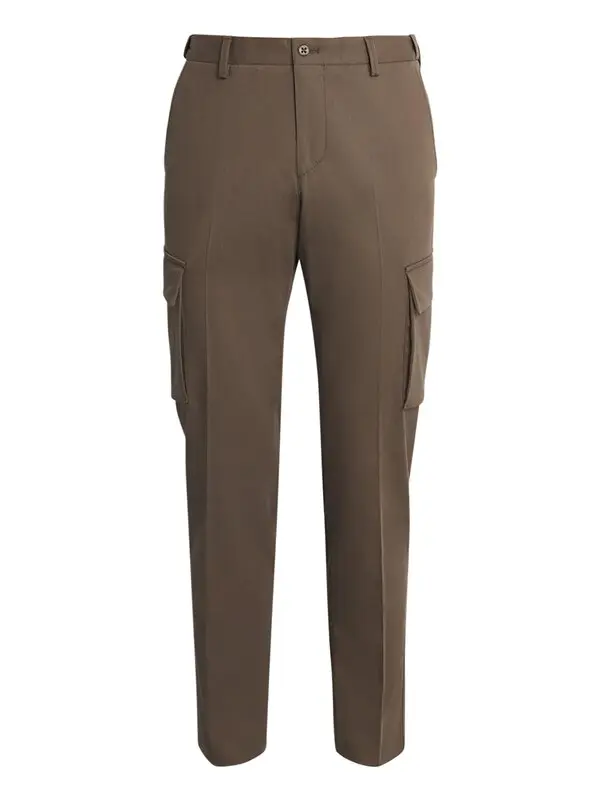 Corneliani Twill Cargo Chinos - Beige
