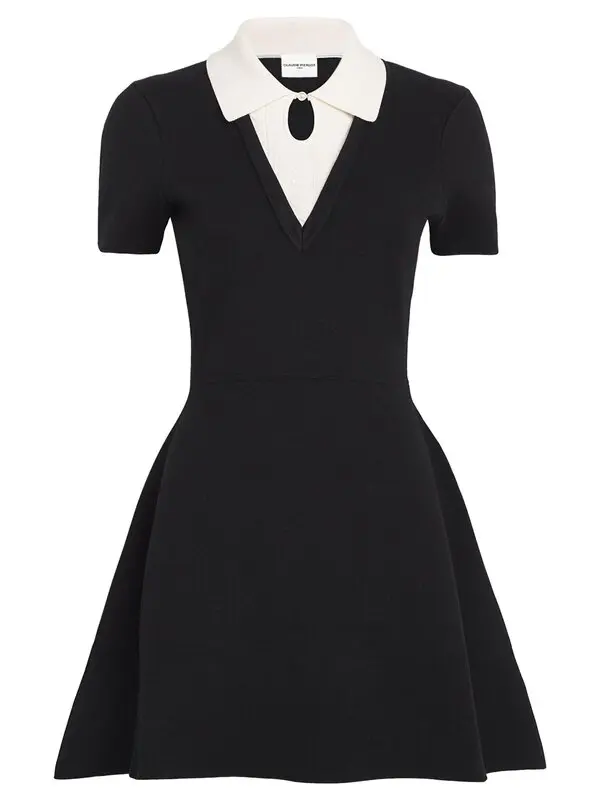 Claudie Pierlot Skater Mini Dress - Black