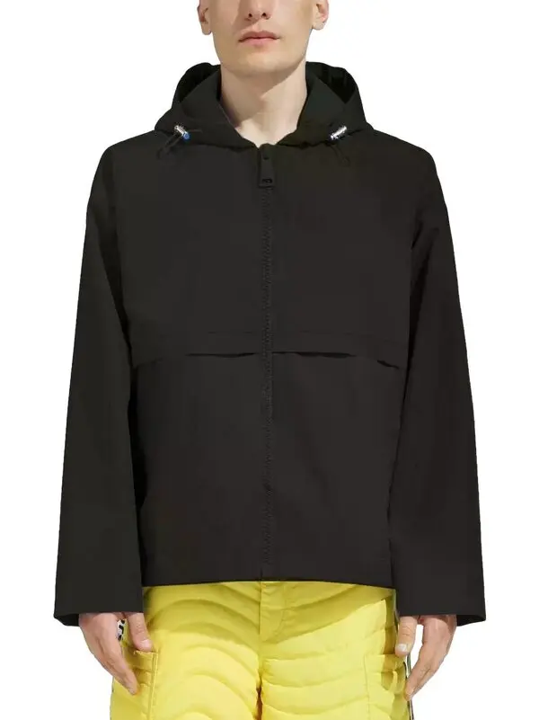 Khrisjoy Hooded Drawstring Jacket - Black