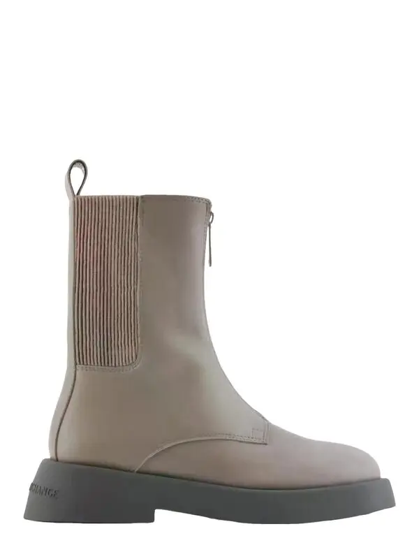 Armani Exchange Zip-detail Boots - Brown