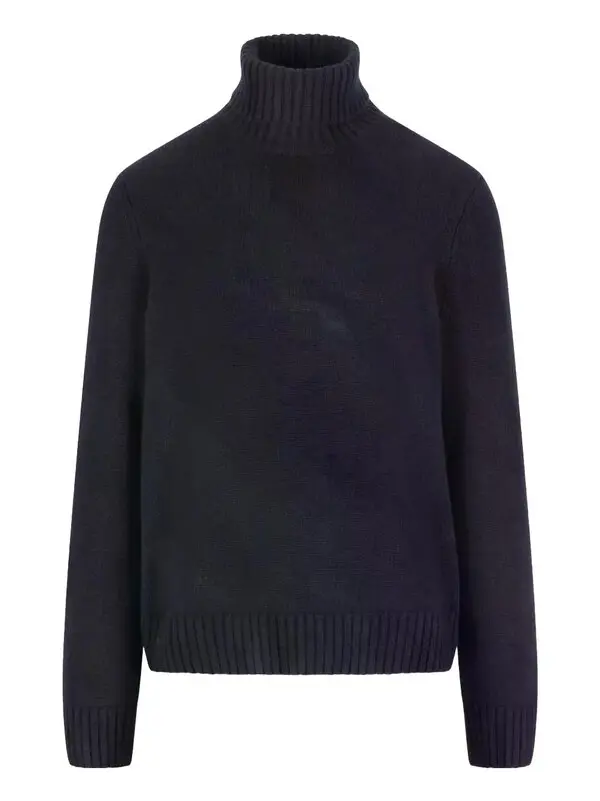 Loro Piana Parksville Turtleneck Cashmere Sweater - Blue