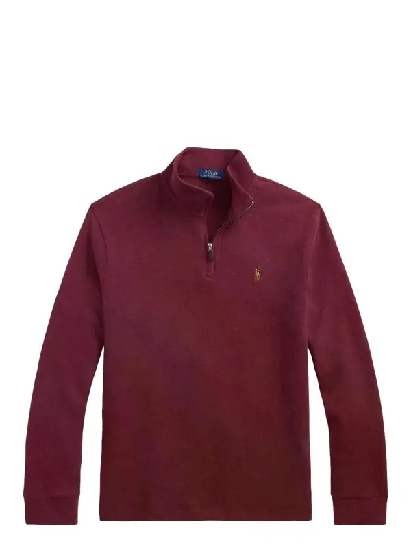 Ralph Lauren Zip-neck Sweater - Red