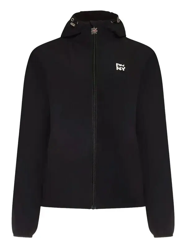 Dkny Hooded Jacket - Black