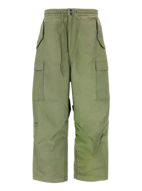 Junya Watanabe Cargo-pocket Trousers - Green
