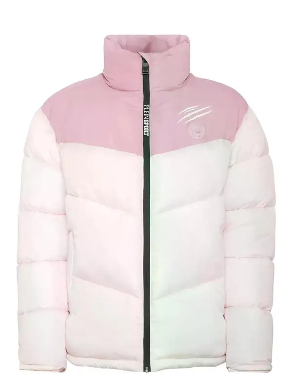 PLEIN SPORT Two-tone Puffer Jacket - Pink