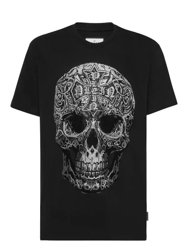 Philipp Plein Gothic Skull T-shirt - Black
