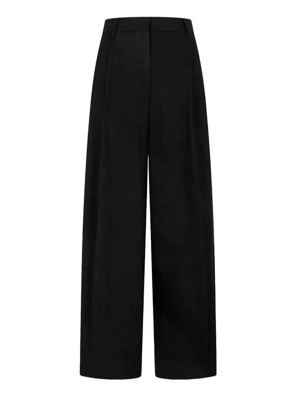 STUDIO TOMBOY Tailored Trousers - Black