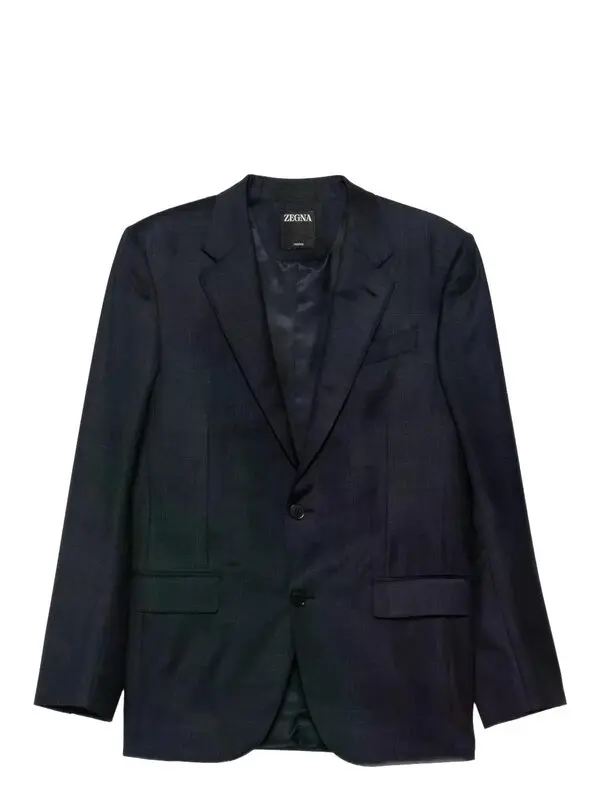 Zegna Single-breasted Suit - Blue