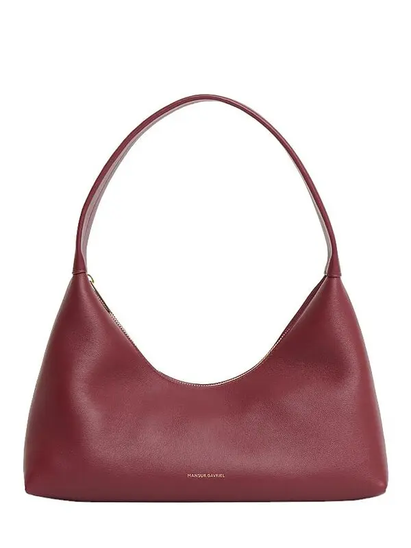MANSUR GAVRIEL Candy Baguette Bag - Oxblood