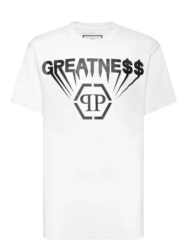Philipp Plein Greatness Logo-print T-shirt - White