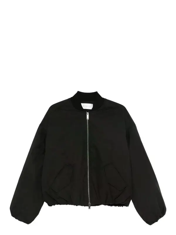 Christian Wijnants Zip-front Bomber Jacket - Black