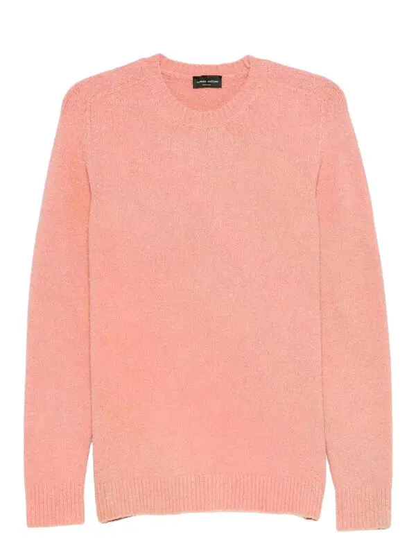 ROBERTO COLLINA Round-neck Sweater - Pink