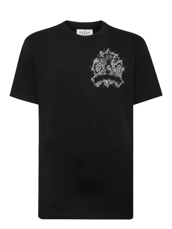 Philipp Plein Crest Skull T-shirt - Black