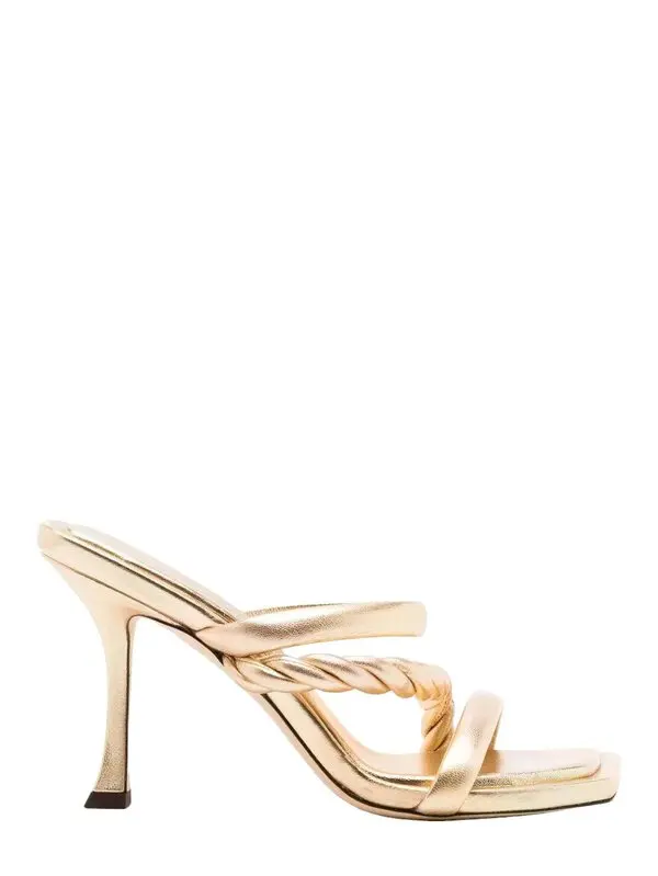 JIMMY CHOO Diosa 90mm Sandals - Gold