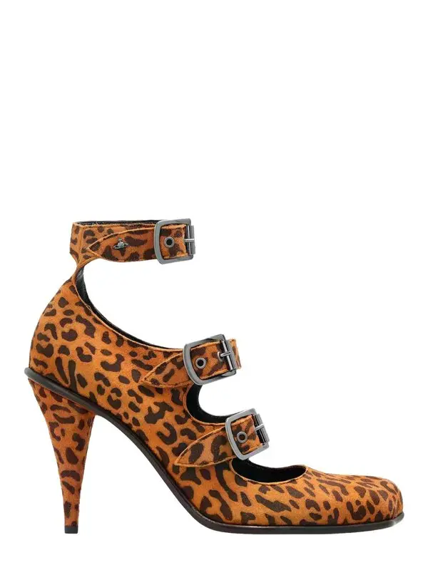 VIVIENNE WESTWOOD 90mm Leopard-print Pumps - Brown
