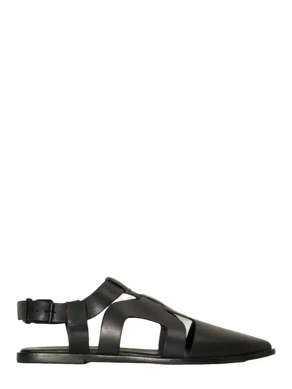 OSKLEN Tresse Flat Pumps - Black