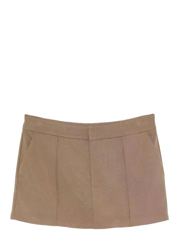 ELEH Panelled A-line Skirt - Neutrals