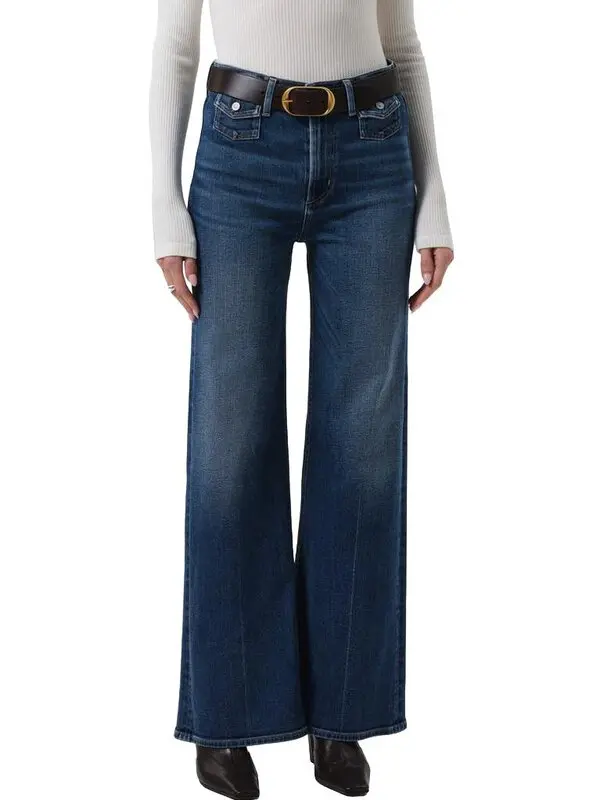 Citizens Of Humanity Issy High-waist Wide-leg Jeans - Sarai Md Dk In