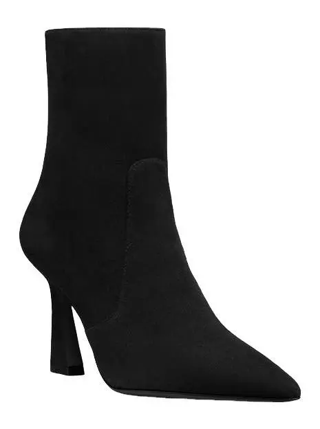 STUART WEITZMAN Vinnie 85 Zip Bootie - Black