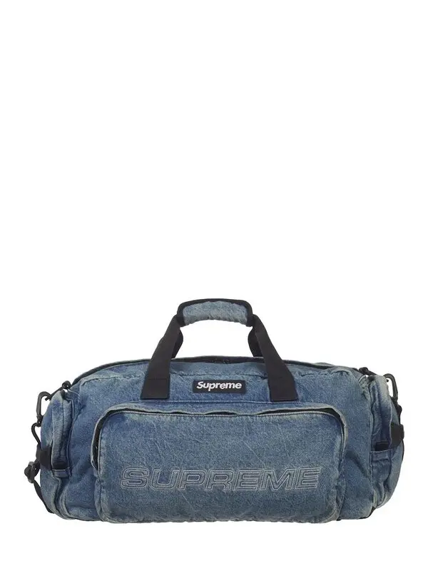 Supreme Denim Duffle Bag - Washed Indigo