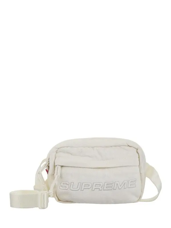 Supreme Denim Mini Shoulder Bag - White