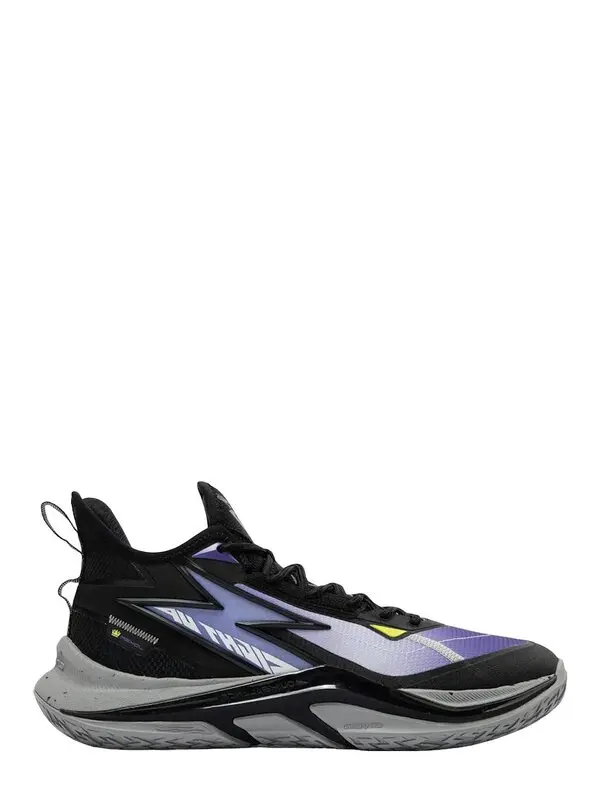 361 DEGREES Light Up Prm Joker Sneakers - Black/purple/grey