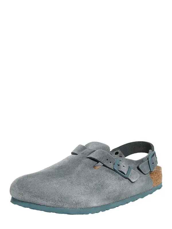 BIRKENSTOCK Tokio Clogs - Basalt Gray (black Outsole)