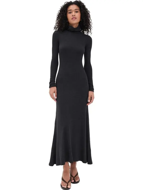 Staud Vanya Maxi Dress - Charcoal