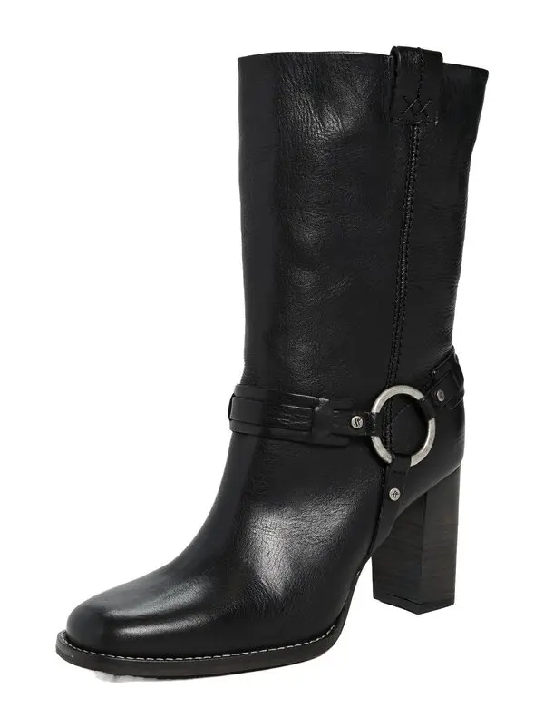 Free People Hayden Harness Boots - Black