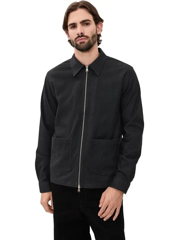 Nn07 Virgil Zip Jacket - Black Multi
