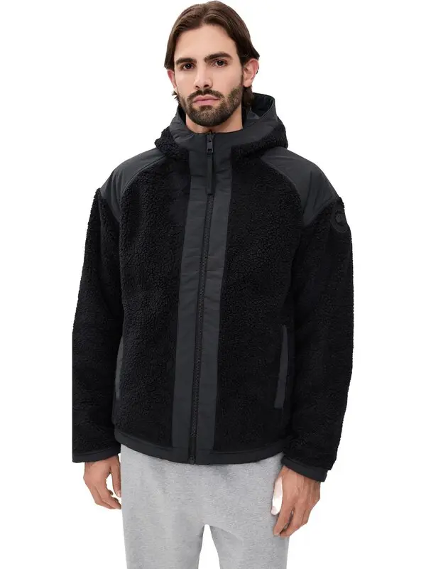 Canada Goose Alberni Reversible Fleece Bomber - Black/black