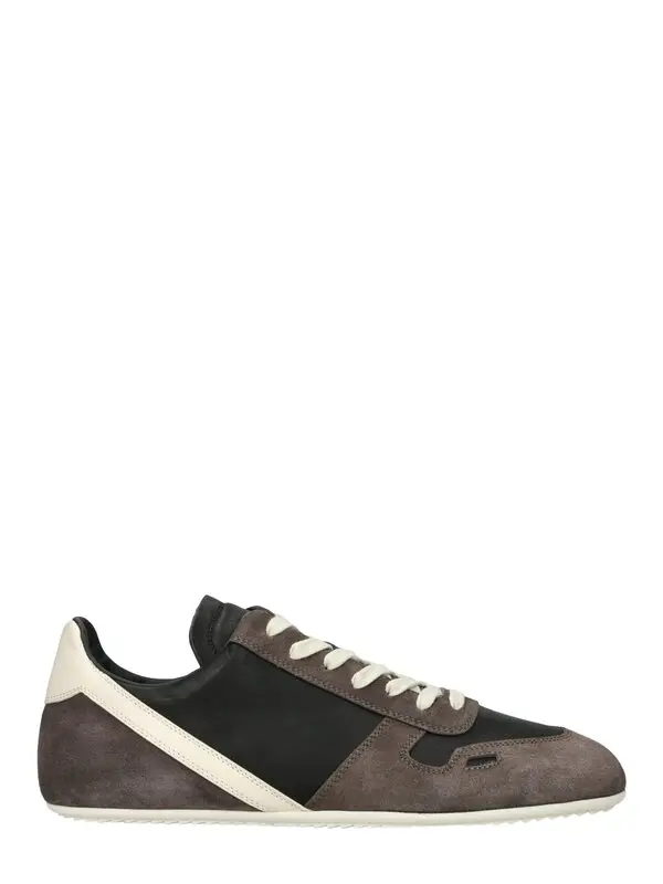 Rick Owens Suede Minimal Low-top Sneakers - Grey